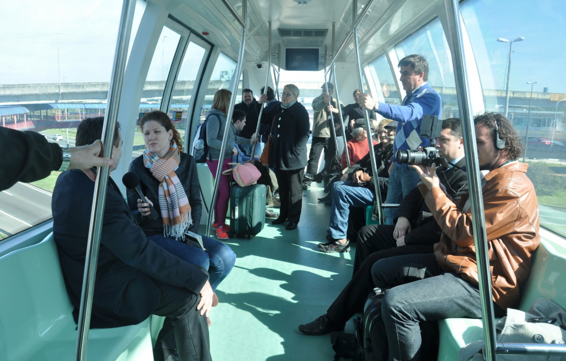 Aeromóvel: uso é a metade do previsto - Baguete