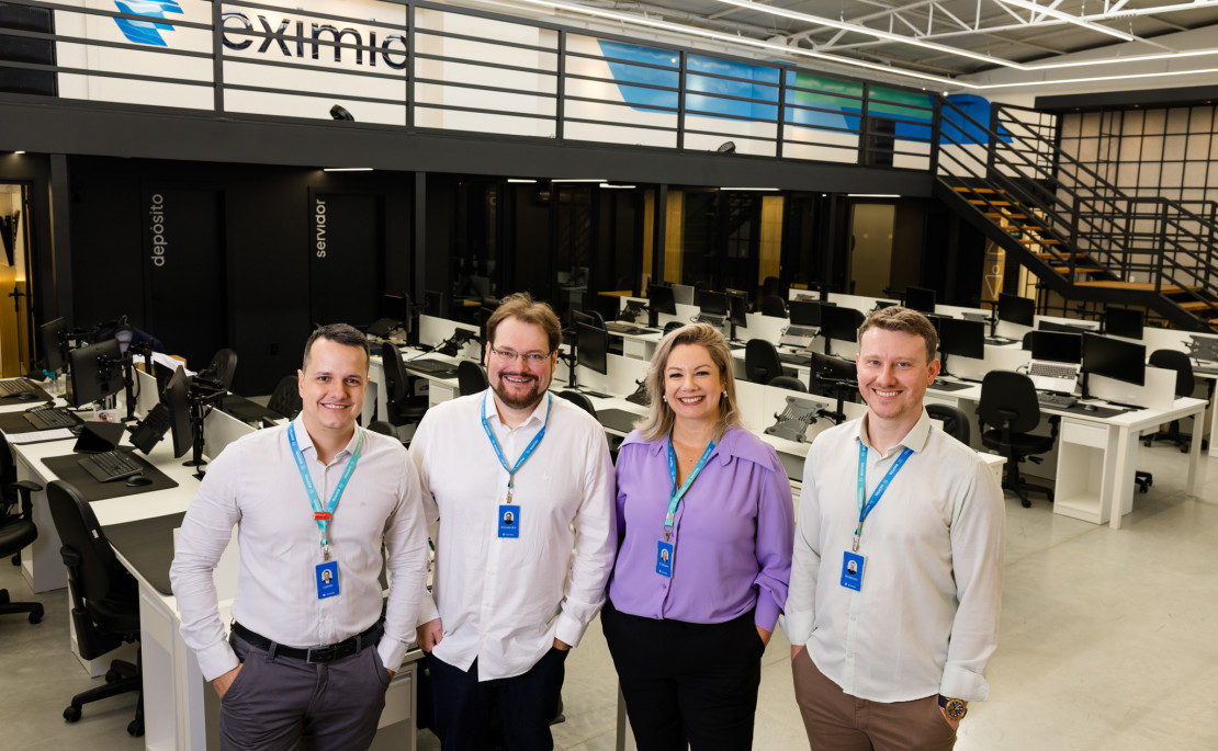 Exímio TI inaugura nova sede e fecha 2023 com alta de 59,1% - Baguete